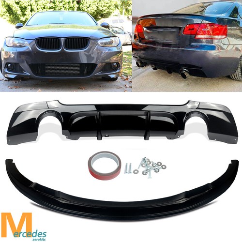 For 2006-2009 BMW E92 E93 328i M Performance Rear Diffuser Lip Front ...
