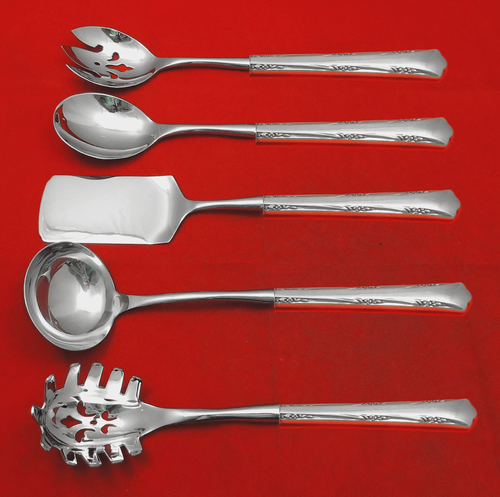 Greenbrier by Gorham Sterling Silver Hostess Serving Set 5pc HH WS ...