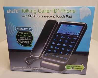 Shift 3 Talking Caller ID LCD Touch Pad Phone by Shift3 | eBay