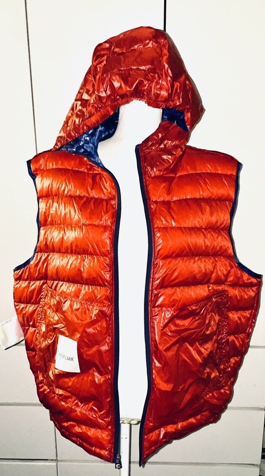 MONCLER BLUE CAMOUFLAGE FATIGUE PATRICK GILET DOWN VEST ROMANIA MADE ...
