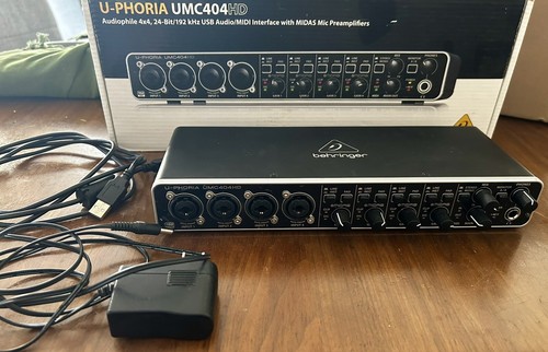 Behringer U-Phoria UMC404HD USB Audio/MIDI Interface | eBay