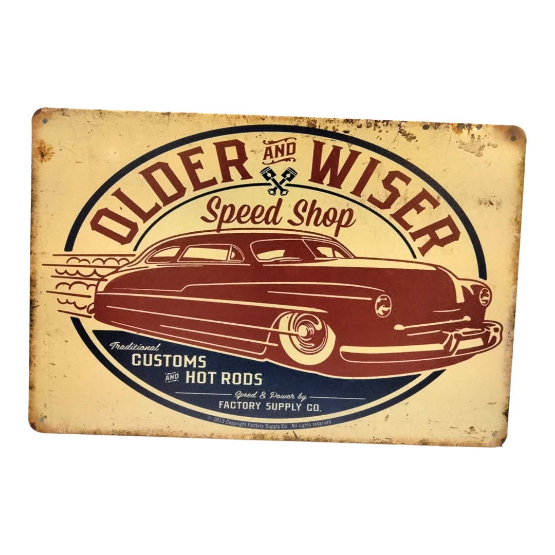 Old Speed Shop Logos