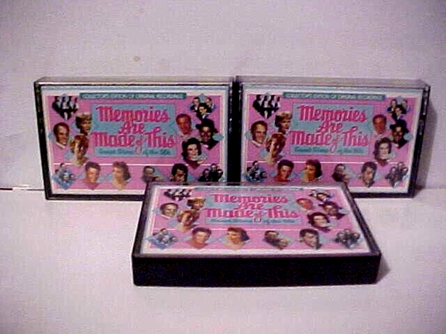 Memories Are Made of This Great Stars of the 50s - Cassette Tape 1,2,3 ...
