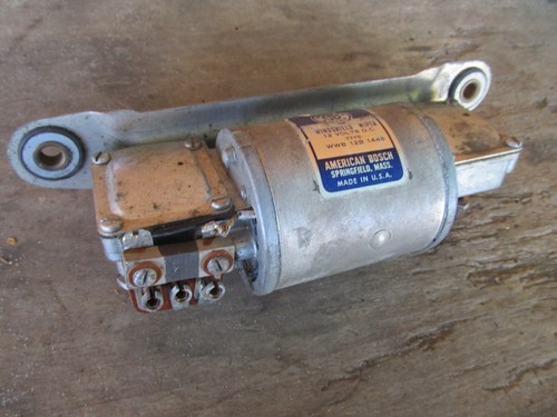 NOS 1950's American Bosch WWB 12B 1448 Windshield Wiper Electric Motor ...