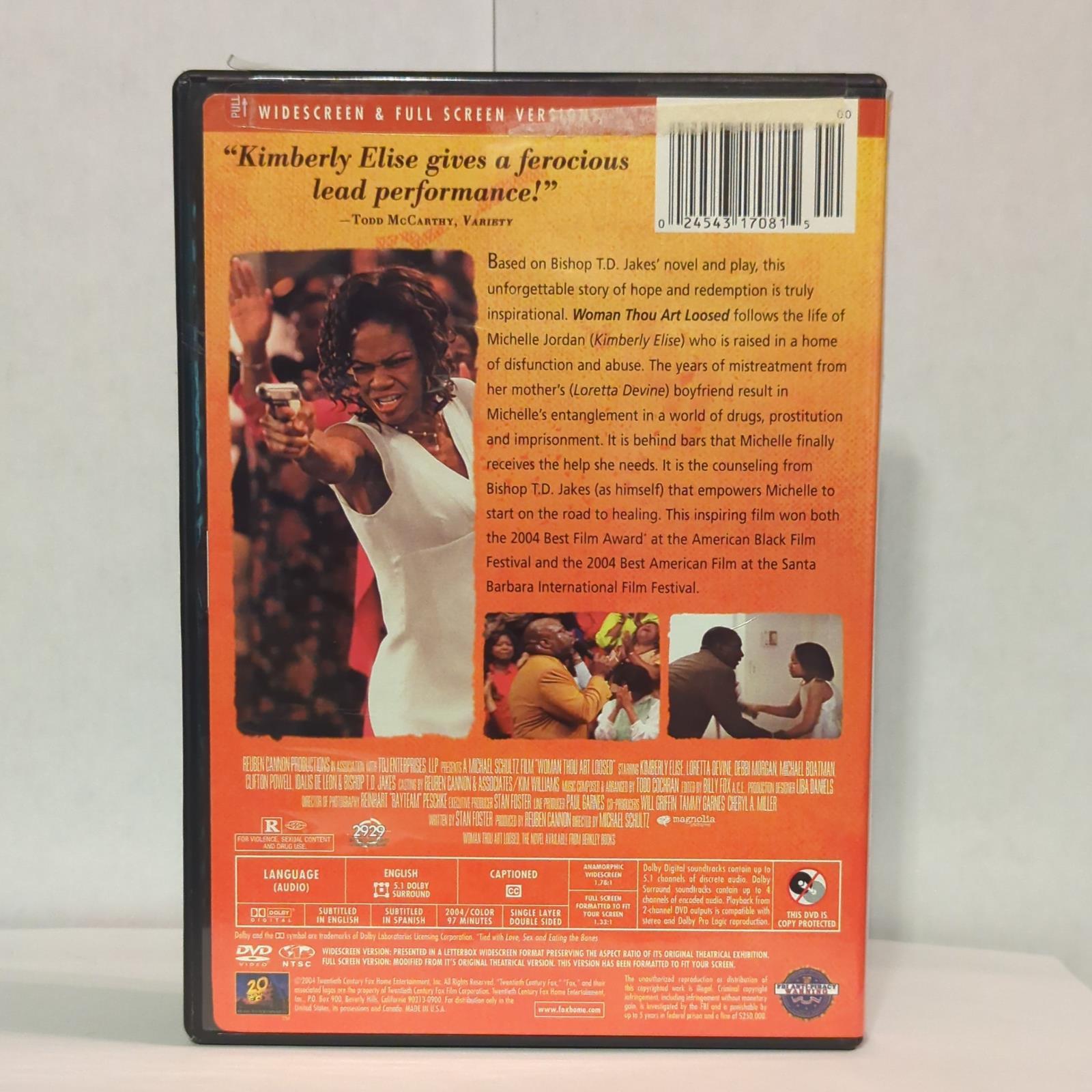 Woman, Thou Art Loosed (DVD, 2005, Dual Side) 24543170815| eBay