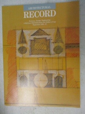ARCHITECTURAL RECORD MAGAZINE SEPT 1983 SHEREFUDIN WHITE MOSQUE NIONO ...