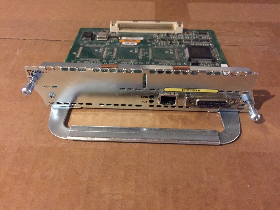 Cisco NM-1E 1-port Ethernet Card 2600 2610 2620 2610XM | eBay