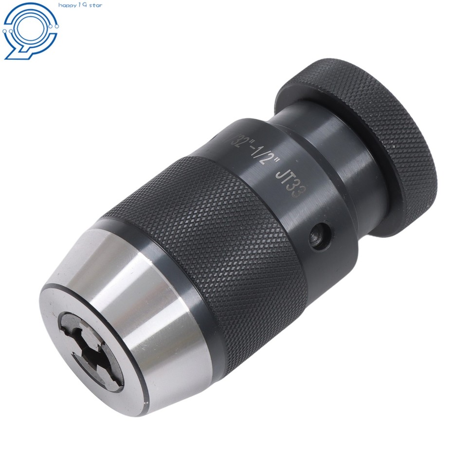 Keyless Drill Chuck Adapter JT33 R8 1/2 Inch for CNC Mill Machine | eBay