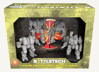 BattleTech: House Davion Heavy Battle Lance Force Pack | eBay