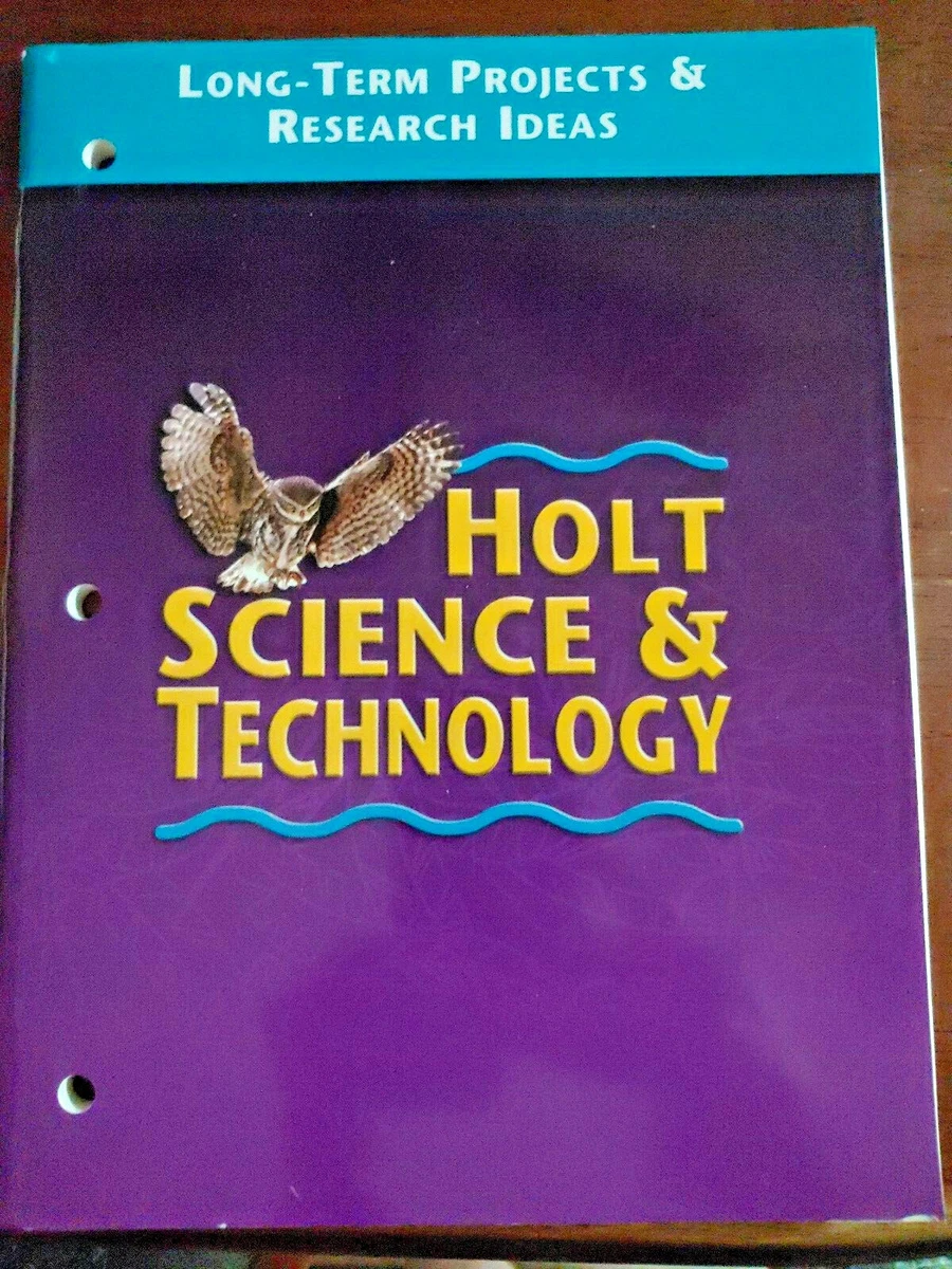 Physical Science Textbook 8th Grade Holt