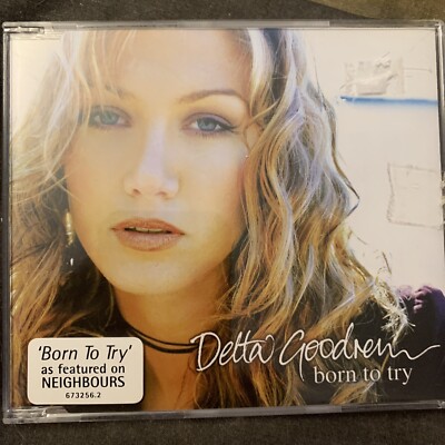 Born To Try by Delta Goodrem - 2002 CD Single(b77/12) Free Postage ...