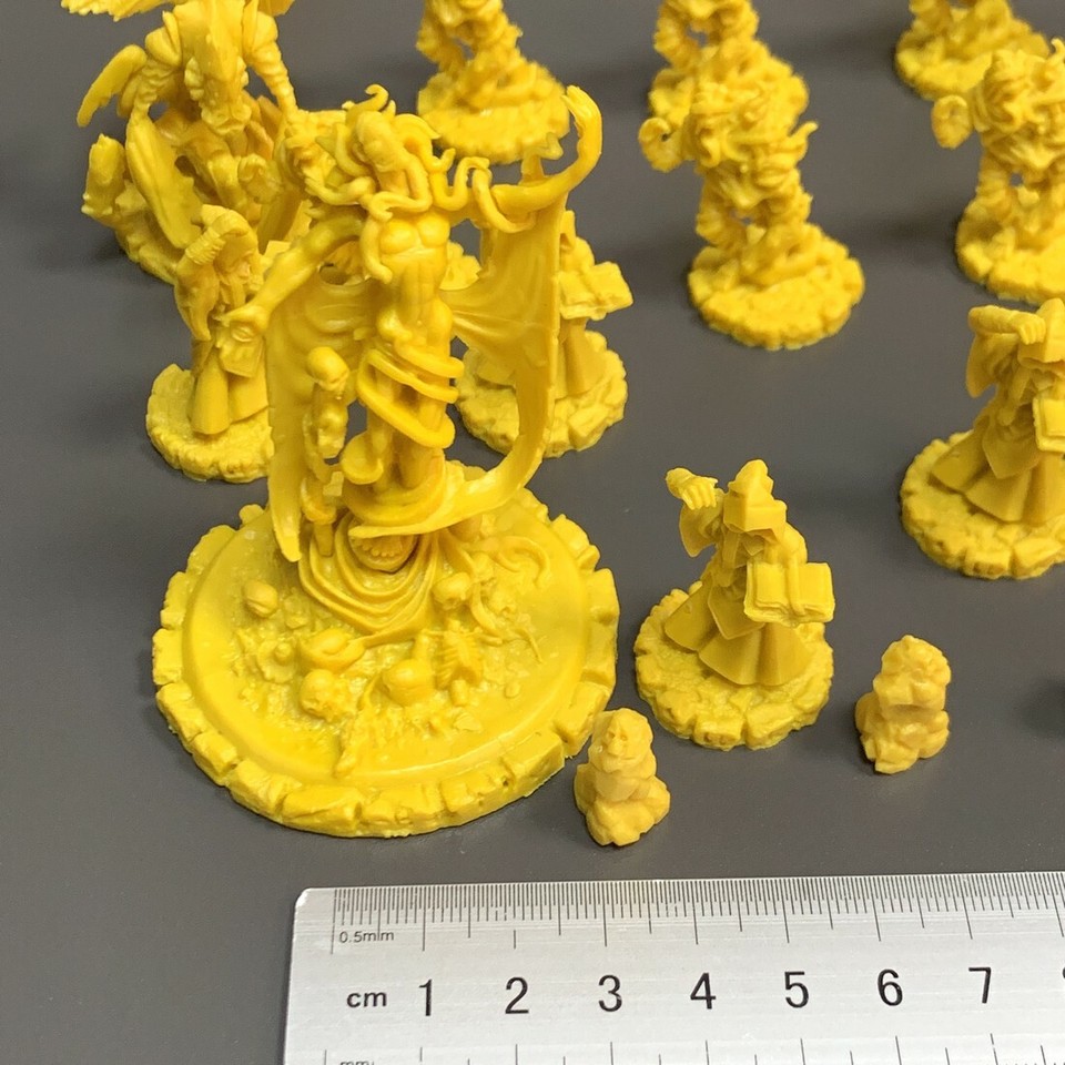 27Pcs Cthulhu Wars Cultist King In Yellow Miniatures DND Board Game ...