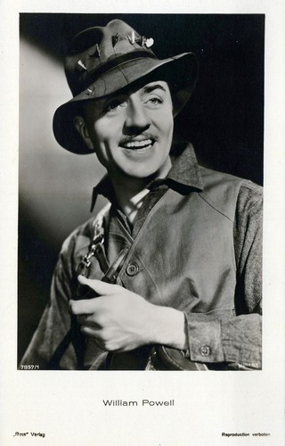 William Powell Real Photo Postcard rppc - American Film Actor | eBay