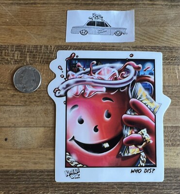 DGK SKATEBOARDS X Kool Aid Who Dis? STICKER All Day Stevie Williams | eBay