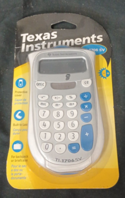 Texas Instruments TI-1706 SV Calculator | eBay