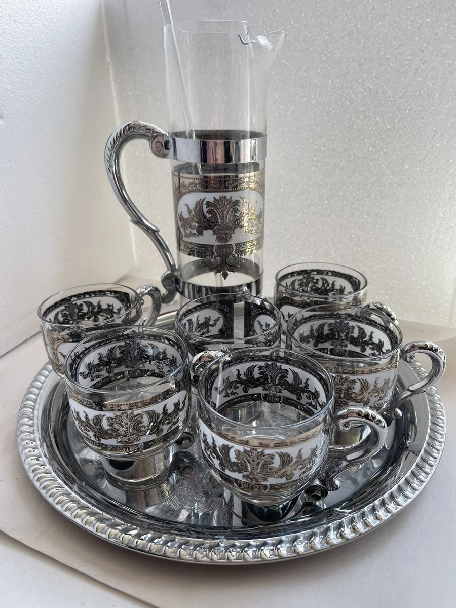 Russian Glass Tea Cups