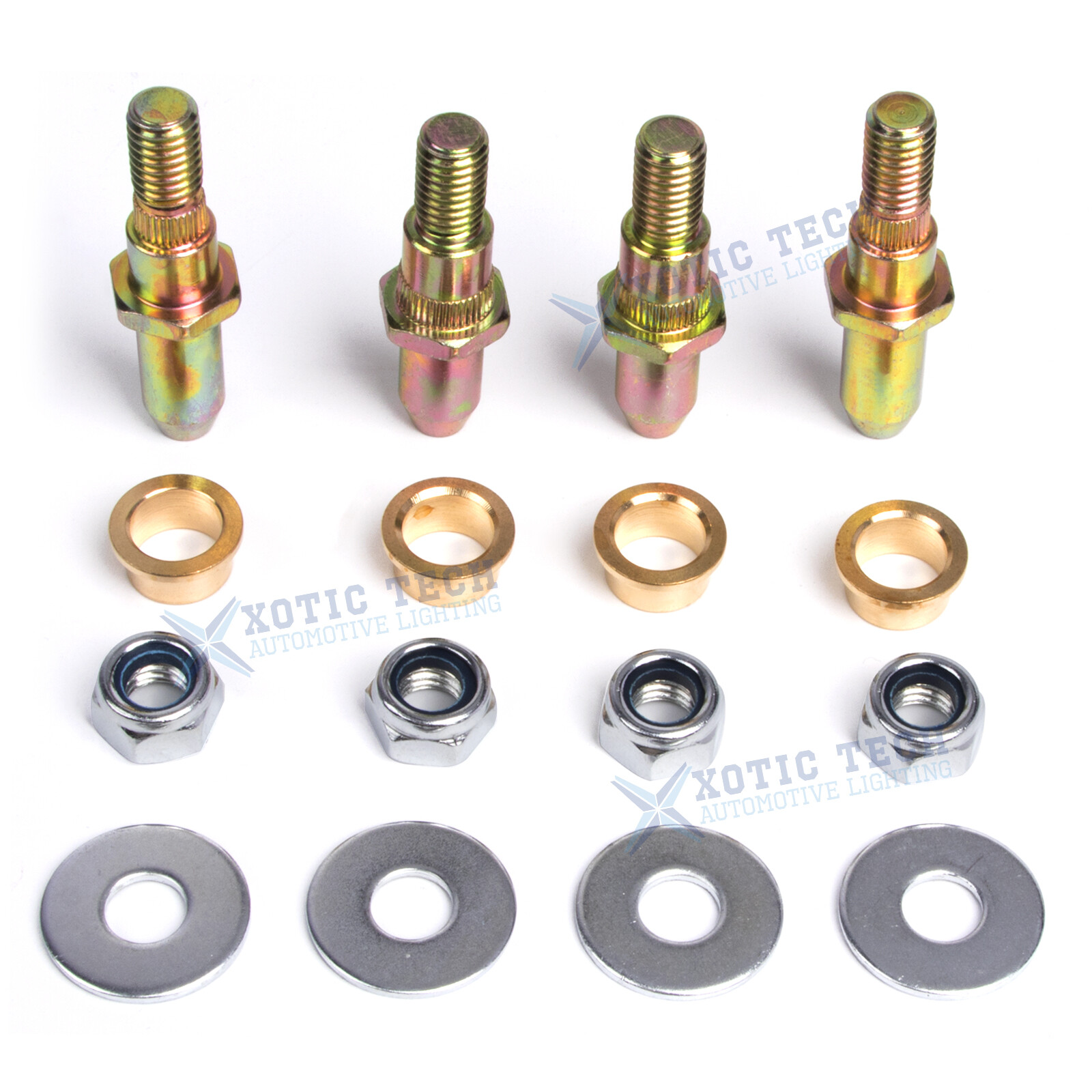 Car Truck Durable Front/Rear Door Hinge Pins Bushing Repair Set For ...