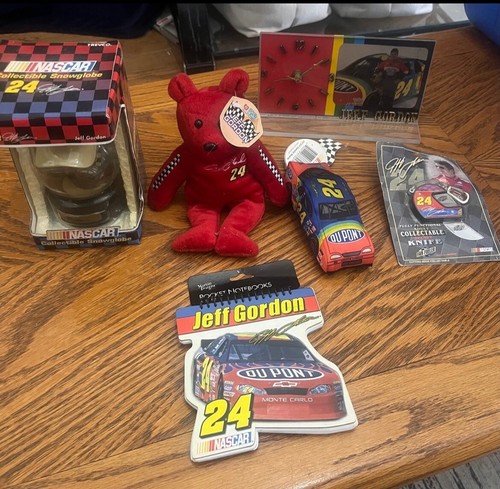 NASCAR lot of vintage Jeff Gordon items | eBay