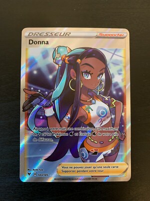 Carte Pokémon Donna 183/185 EB04 Épée & Bouclier Voltage Eclatant FR ...