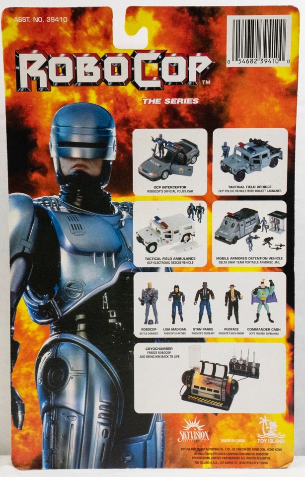 RoboCop Action Figure The Series Armor & Pistol Skyvision Toy Island ...
