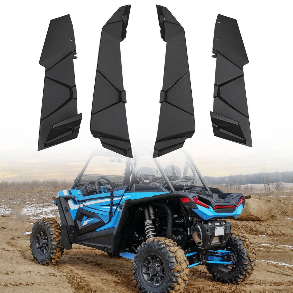 Wide Front & Rear Fender Flares For Polaris RZR XP 1000 / RZR XP 4 1000 ...
