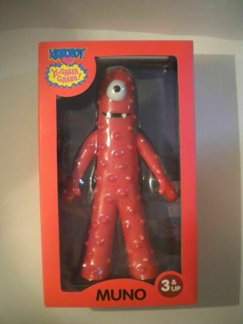 Muno Kidrobot Yo Gabba Gabba Vinyl Figure 2007 for sale online | eBay