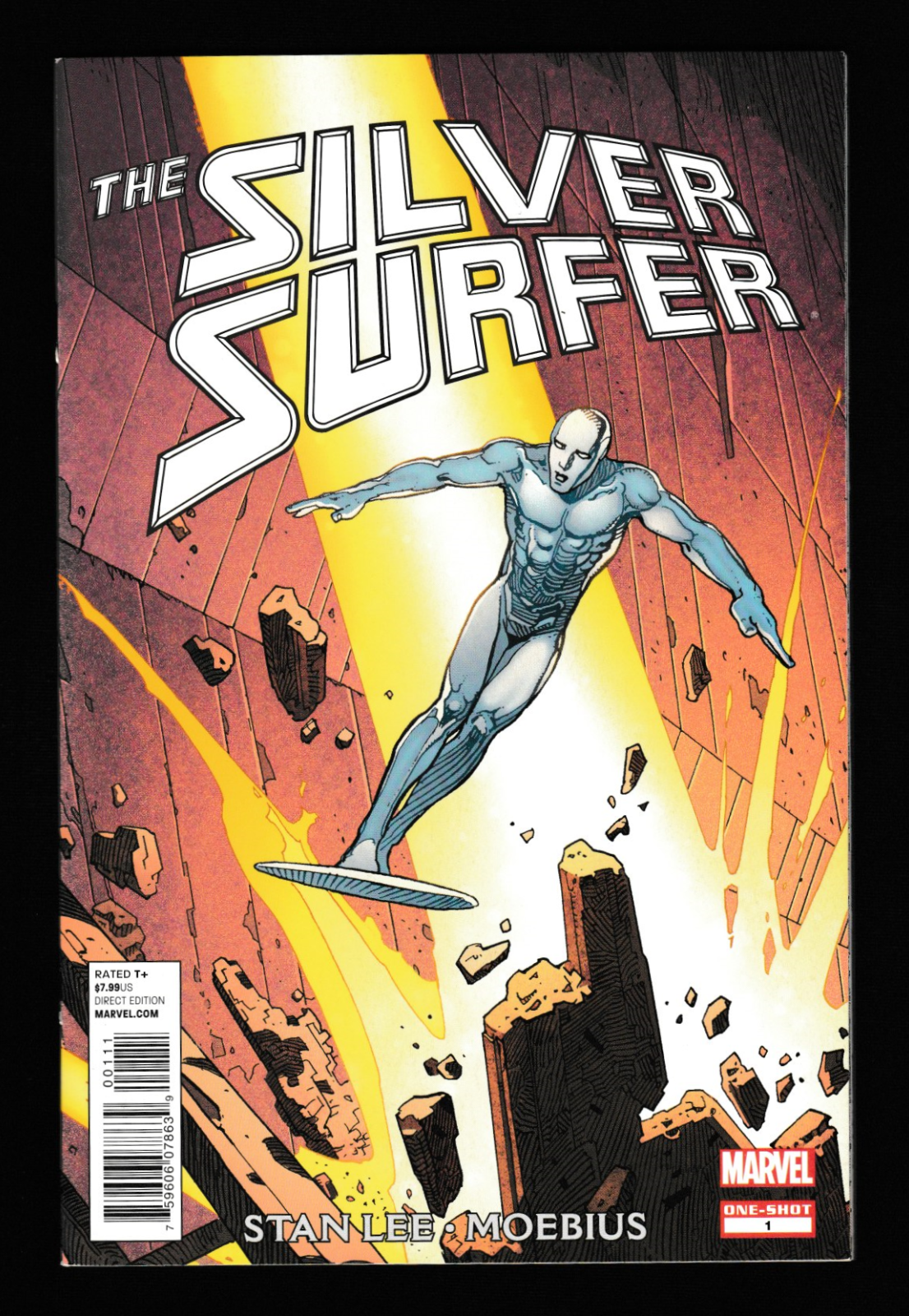 Silver Surfer By Stan Lee & Moebius 1 1st Print Reprints Parable 1 2 ...