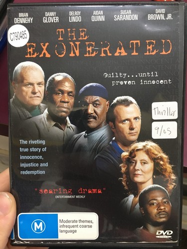 The Exonerated ex-rental region 4 DVD (2005 true story drama movie ...