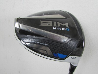 TaylorMade Golf SIM MAX-D 10.5* Driver Regular Flex (R) UST HELIUM 5F3 ...