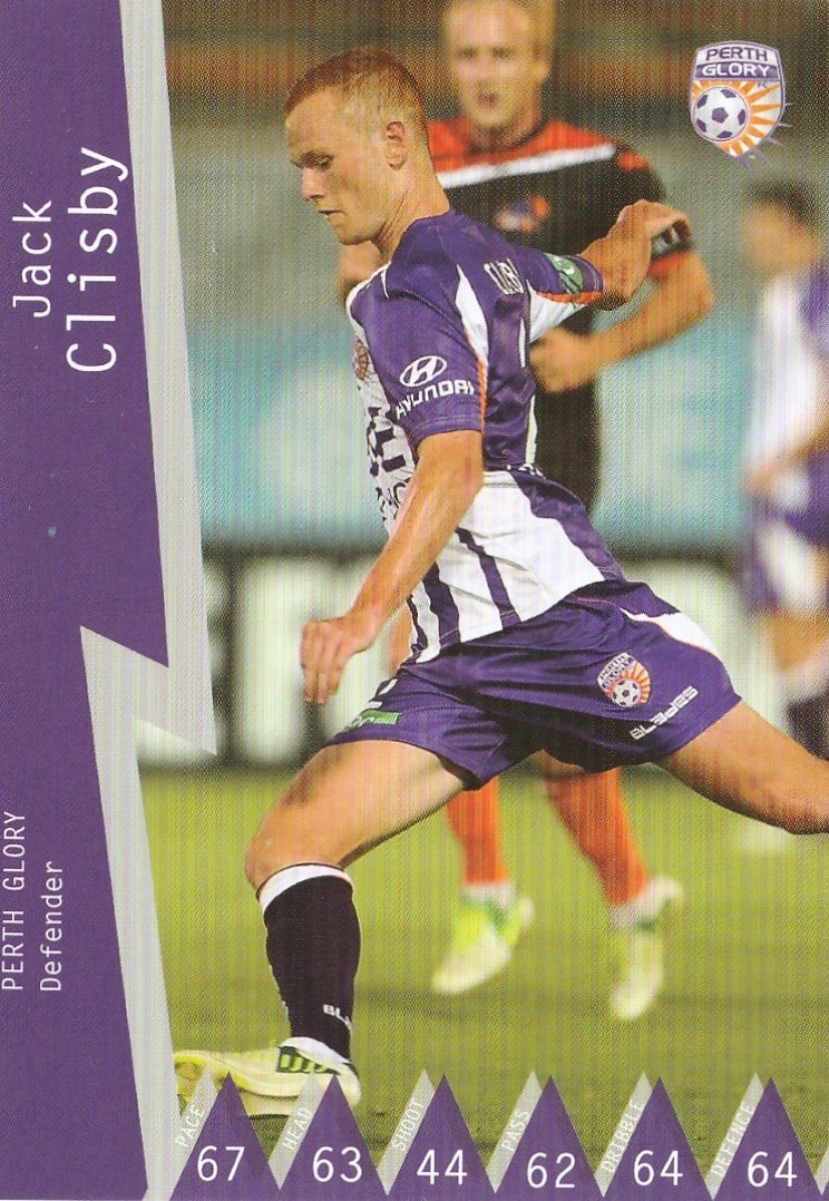 JACK CLISBY PERTH GLORY A-LEAGUE 2014/2015 TAPNPLAY SOCCER CARD | eBay ...