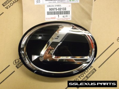 Lexus LS460 (2013-2017) OEM Genuine Front Grille "L" LOGO BLACK EMBLEM ...