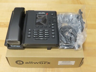 NEW Allworx Verge 9304 VoIP IP Display Phone 8113040 Black | eBay