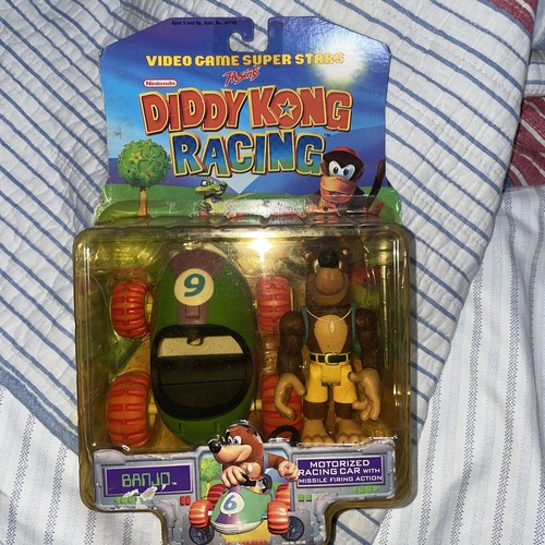Toybiz Diddy Kong Racing Banjo Kazooie Action Figure Toy Nintendo 64 ...