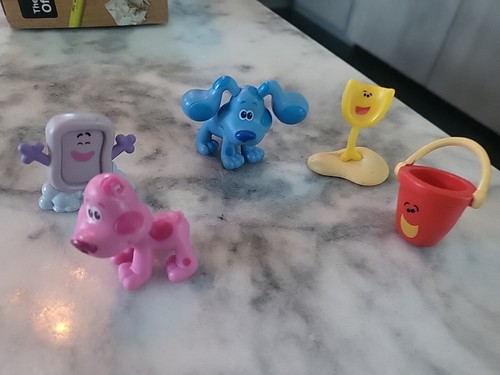 Blue's Clue's Mini Figures 5-Piece Set Nickelodeon Just Play | eBay