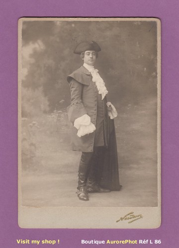 CDV CABINET NADAR à PARIS : FERNAND FRANCELL, CHANTEUR TÉNOR OPÉRA -L86 ...