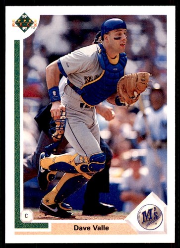 1991 Upper Deck Dave Valle Baseball Cards #595 | eBay