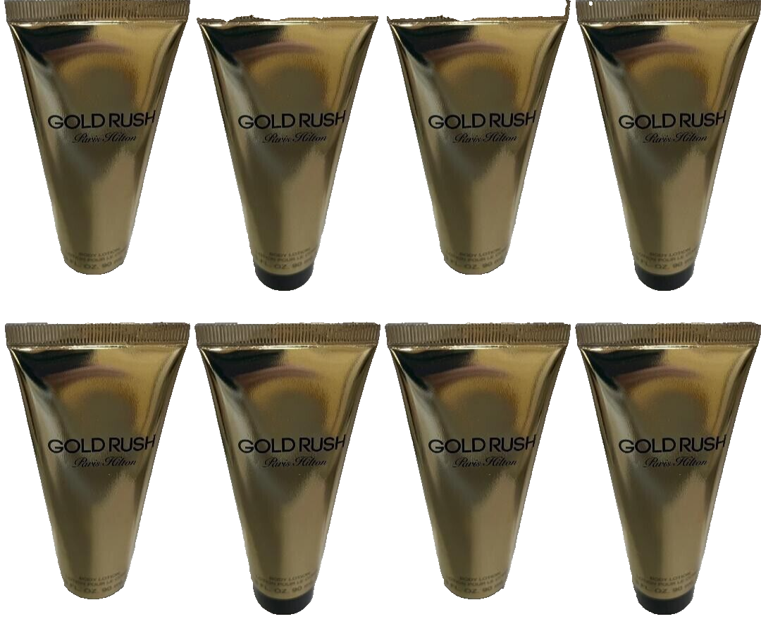 8 Paris Hilton GOLD RUSH Body Lotion 3 oz ea (#2) | eBay