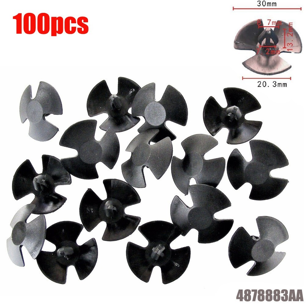 Replace OEM 4878883AA Hood Insulation Retainer Clips for Chrysler For ...