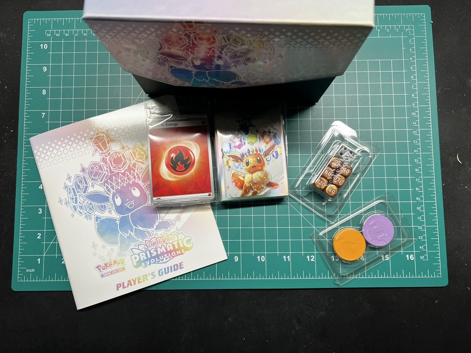 Pokemon Prismatic Evolutions ETB Elite Trainer Box EMPTY (No Packs ...