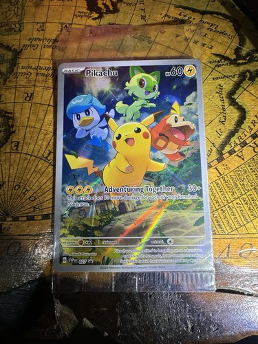 Pikachu 027 Sv: Scarlet & Violet Promo Cards Holo | eBay