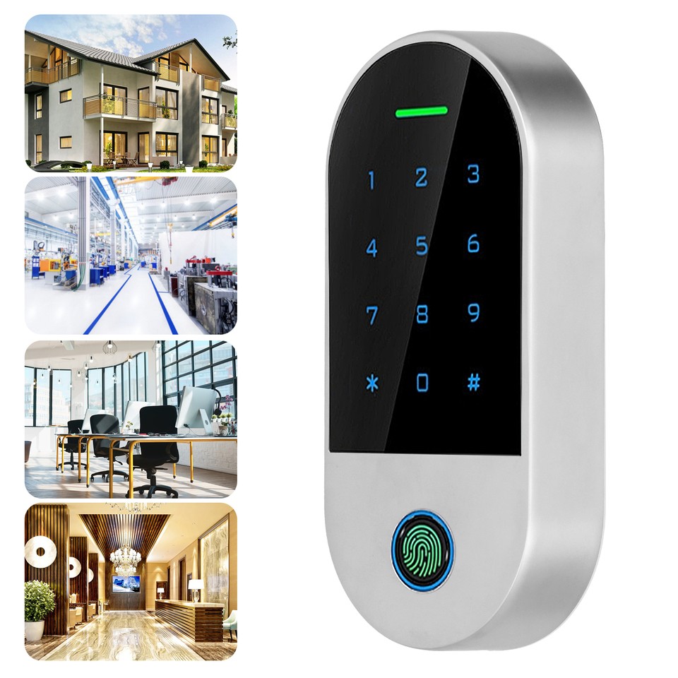 Fingerprint+APP+Password+ID Card Door Access Control System Electronic ...