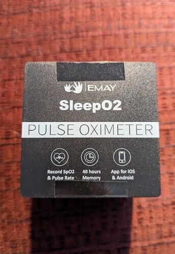 SleepO2 Wrist Recording Pulse Oximeter by EMAY | Continuous Oxygen ...