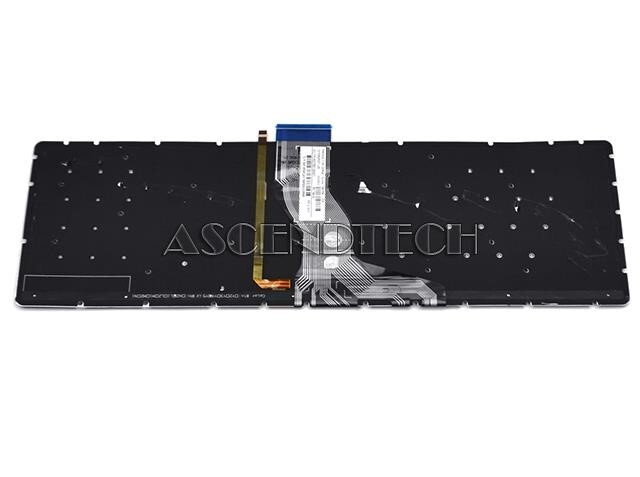 LOT OF 10 HP 15-AY ENVY 15-AS 15-AU SILVER US BACKLIGHT KEYBOARD ...