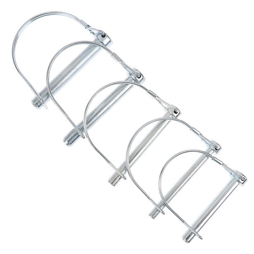 Heavy Duty Marine Trailer Coupler Safety Pin D Ring Round Arch Locking ...