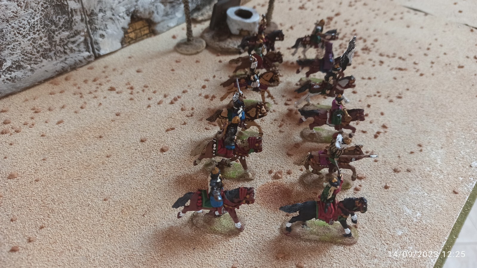 1/72 - El Cid / Crusades Arab - Muslim Cavalry - Strelets / pro painted ...