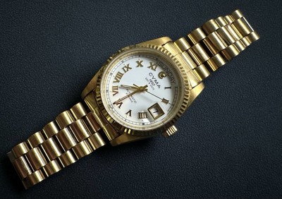 Cyma daydate Men’s watch Vintage 36mm automatic Gold Roma Dial Rare! | eBay