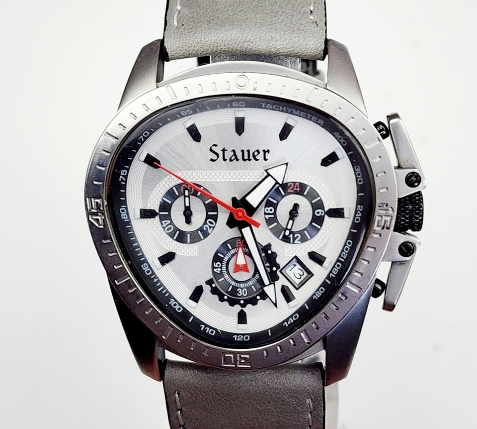 RARE,UNIQUE Men's CHRONOGRAPH Watch STAUER 21138 | eBay