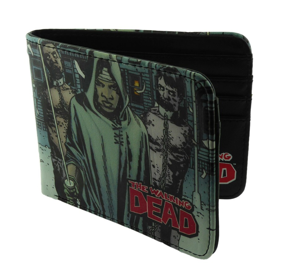 The Walking Dead Comic Original Michonne Zombies Governor Wallets US ...