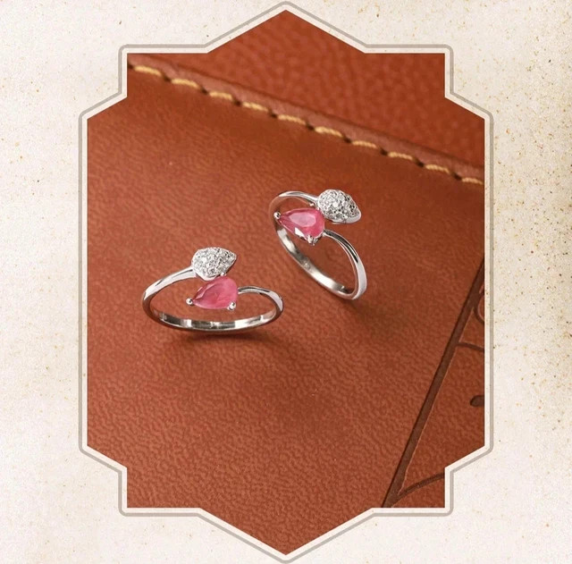 1Ct Pear Cut Simulated Ruby Women's Toe Ring 14k White gold finish | eBay