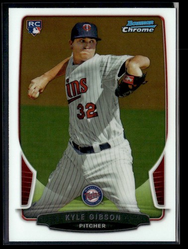 2013 Bowman Chrome #28 Kyle Gibson RC | eBay